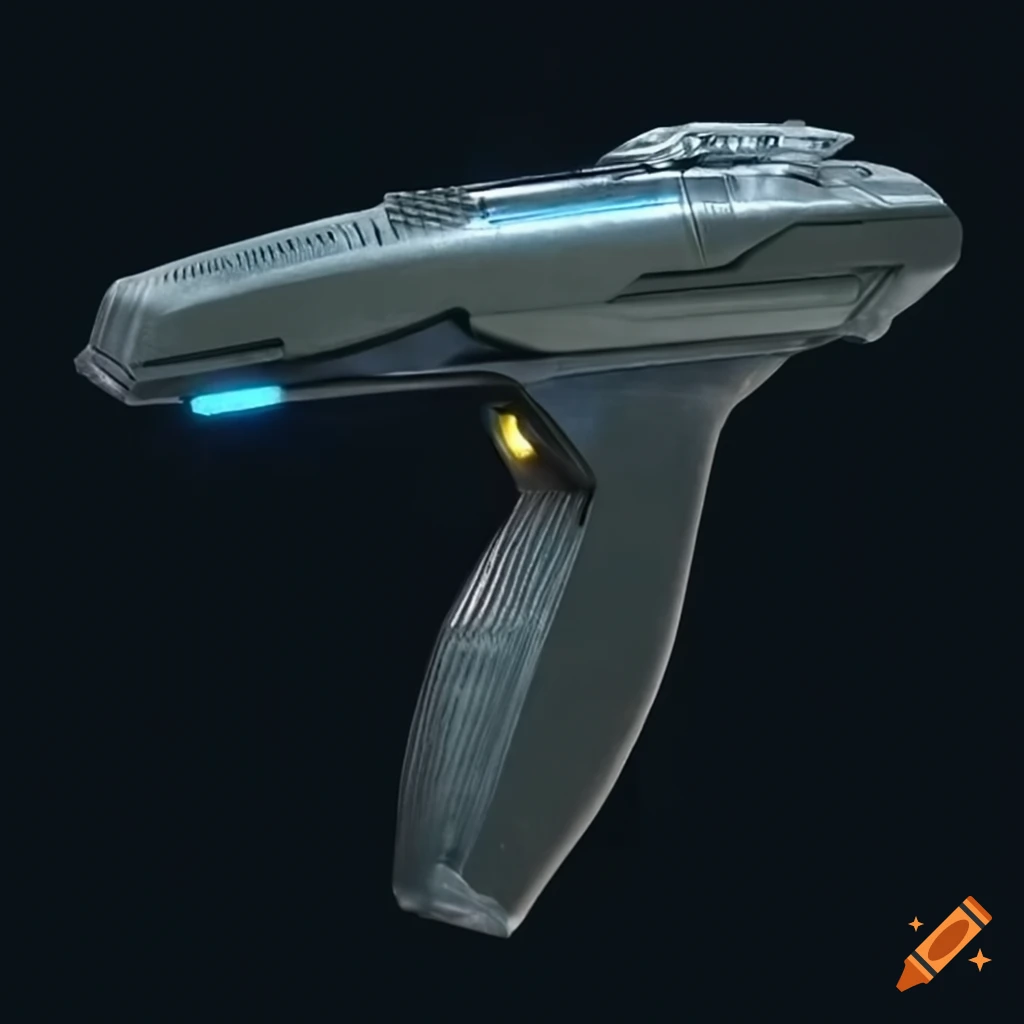 Star Trek phaser weapon on Craiyon