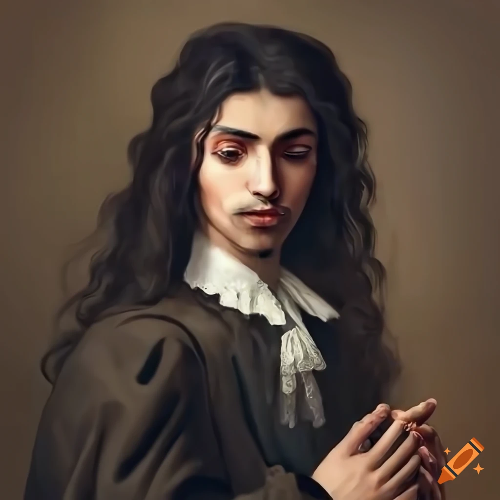 Mysterious portrait of a young andalusian man from the 17th century on ...