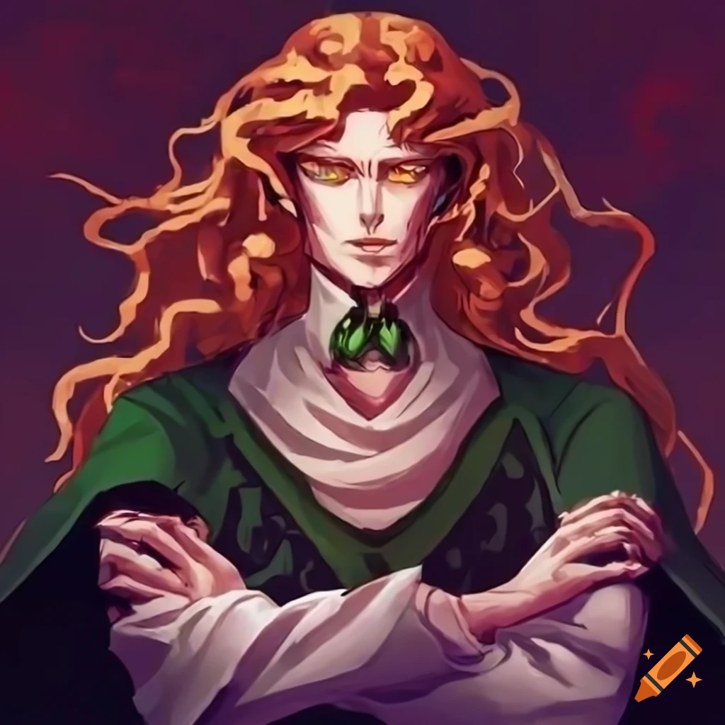 Artwork featuring castlevania symphony of the night characters on Craiyon