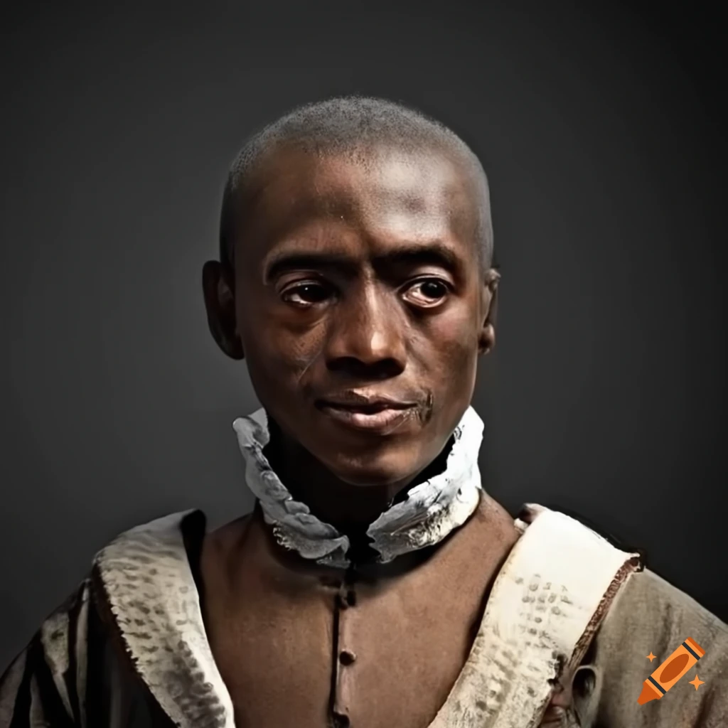 Portrait of a working class man from the 1660s