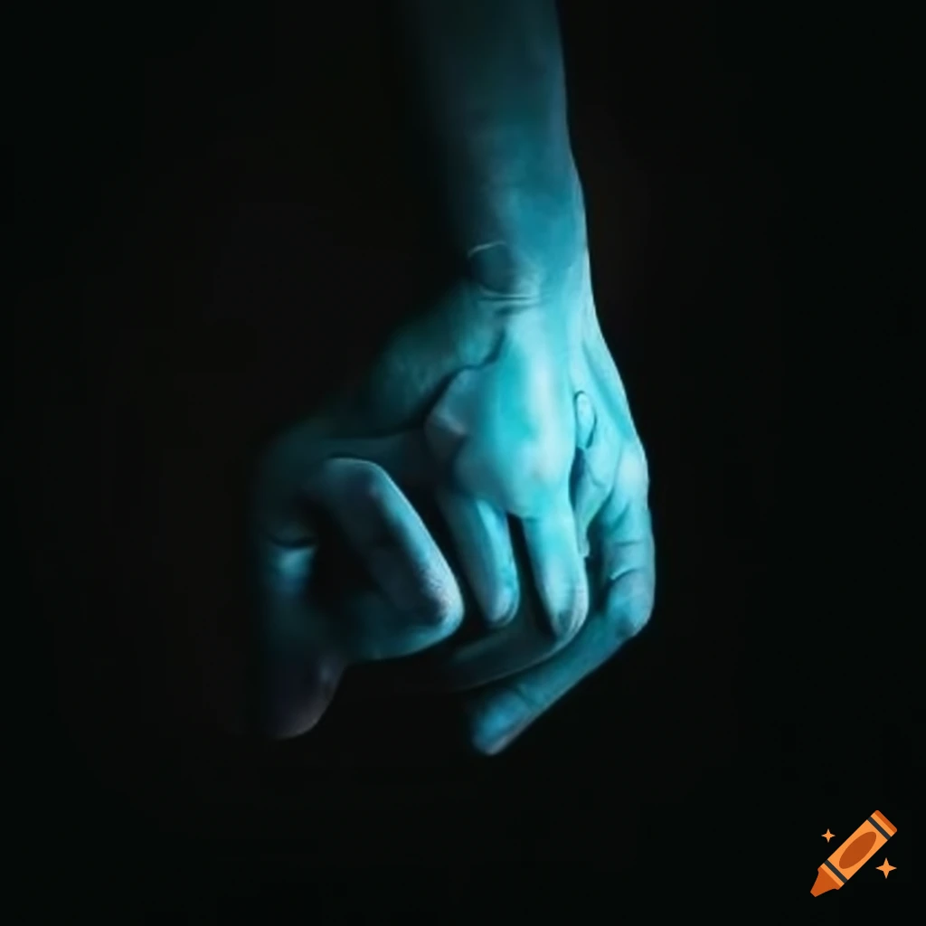 Desperate hands reaching out