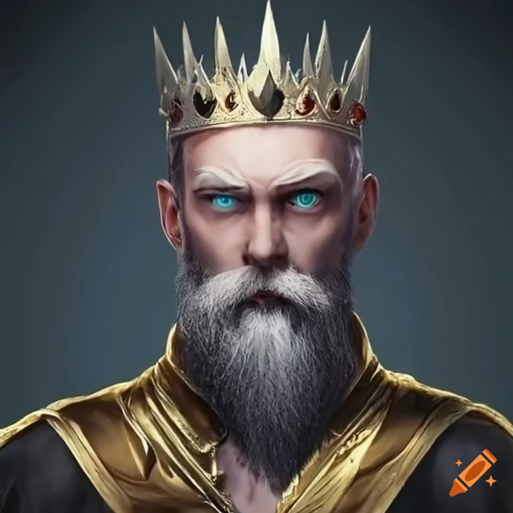 Image of a powerful white male alpha king