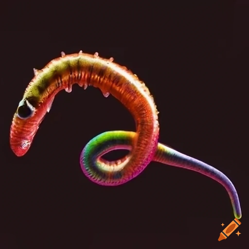 Colorful leech