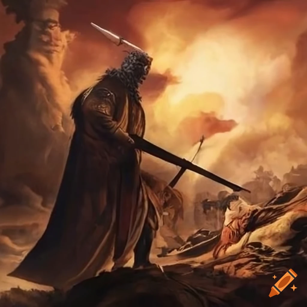 Illustration of william the conqueror victory in england