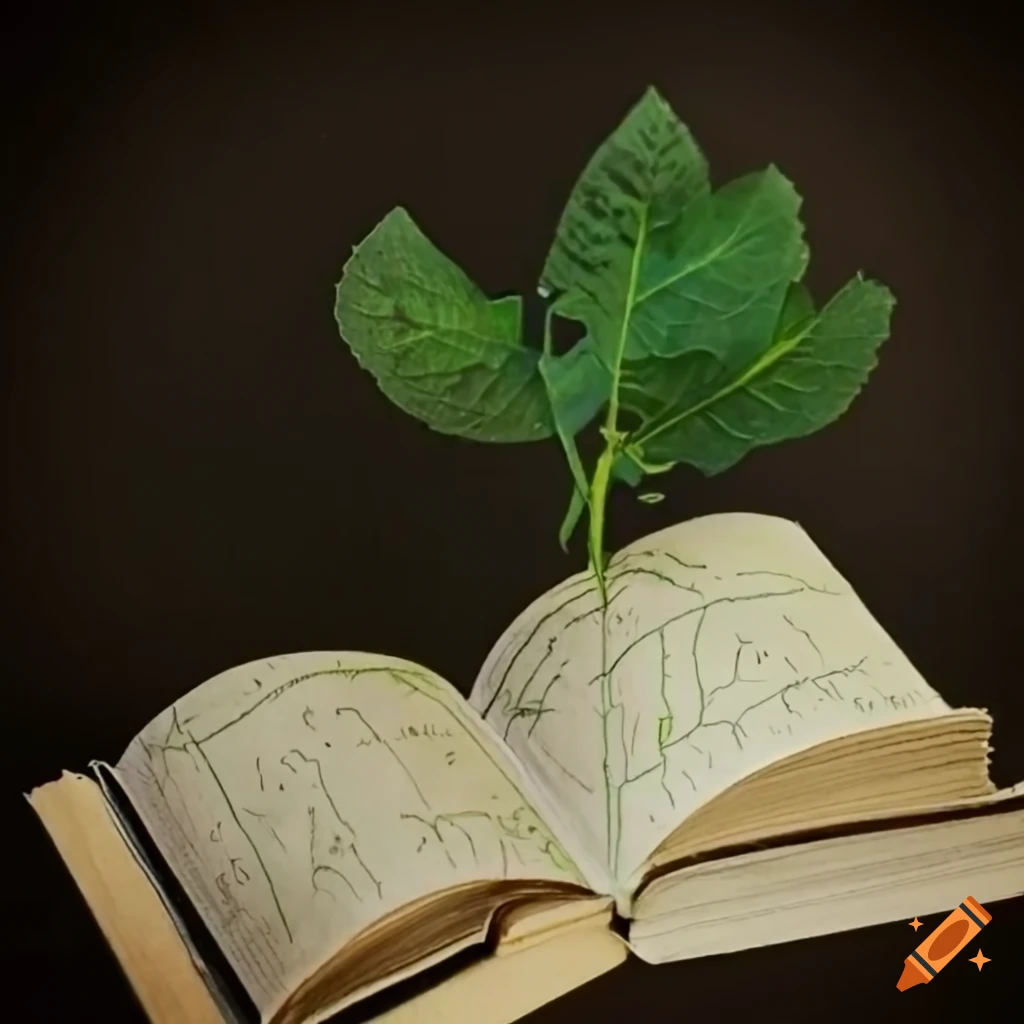 Artistic map with books and a box of knowledge on Craiyon