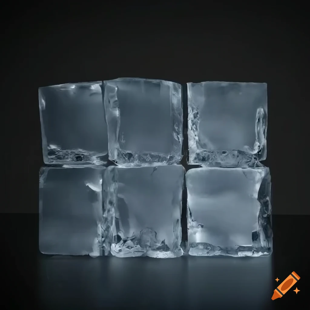 2D ice wall in a video game on Craiyon