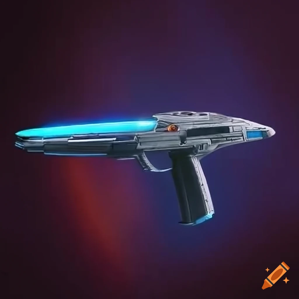 Phaser weapon from star trek