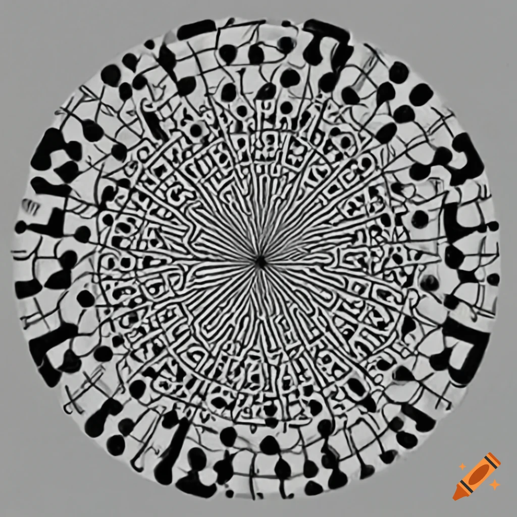 Minimalist optical illusion graphic design on Craiyon