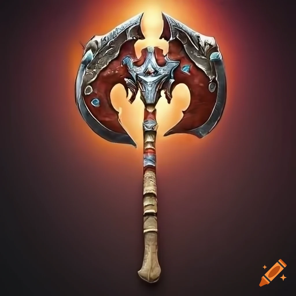 Image of a mythical axe