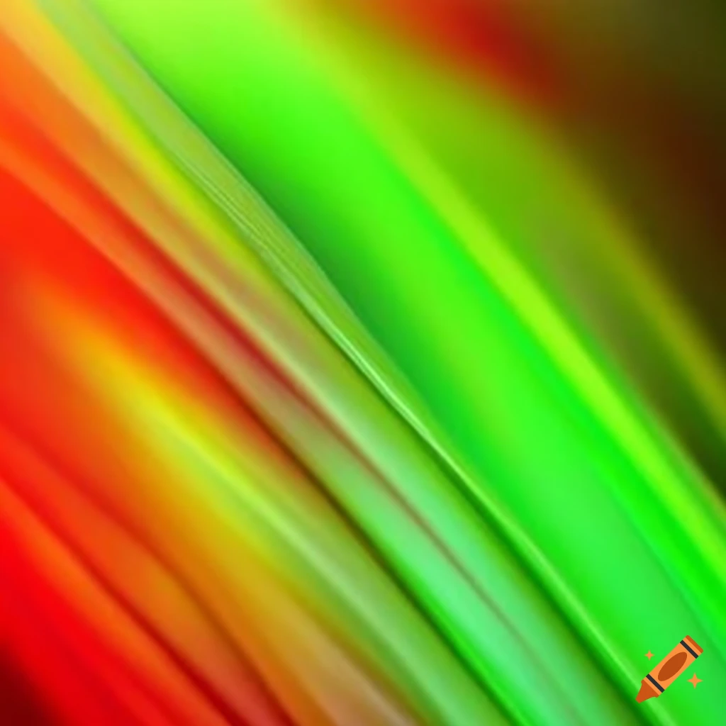 Realistic green, yellow, and red color palette