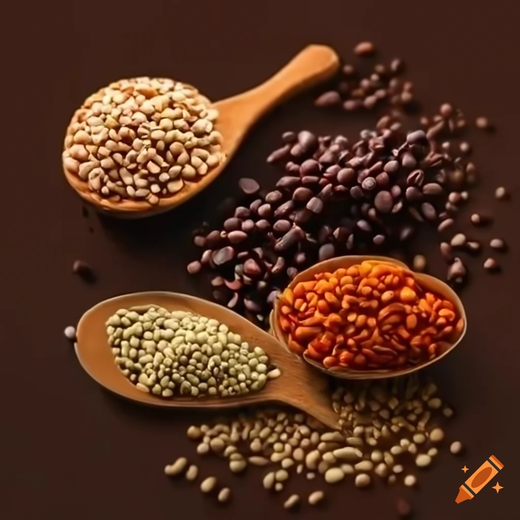 Assortment of pulses on Craiyon