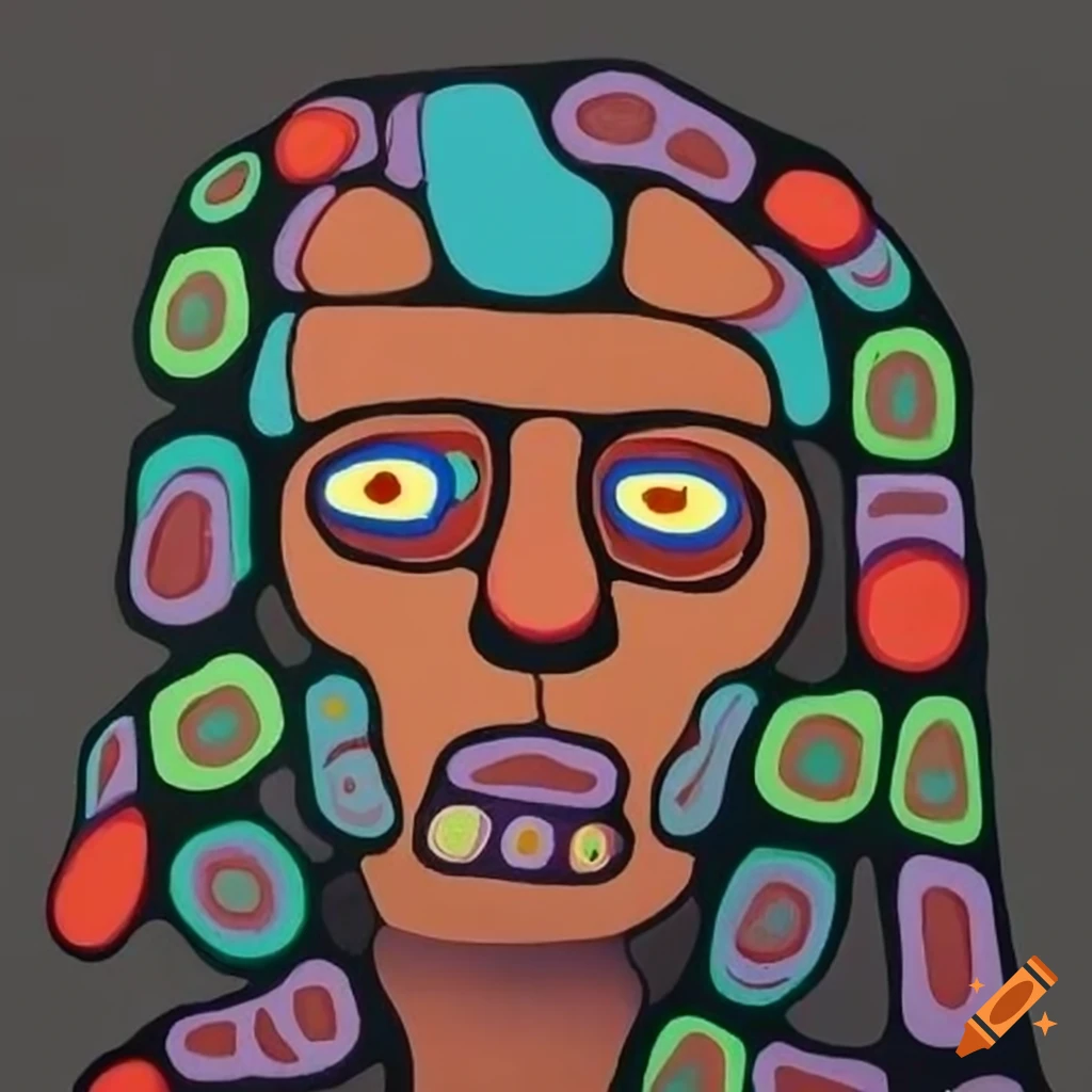Norval morrisseau painting