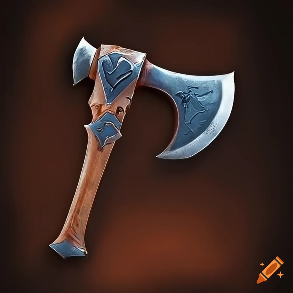 Arcane steel axe