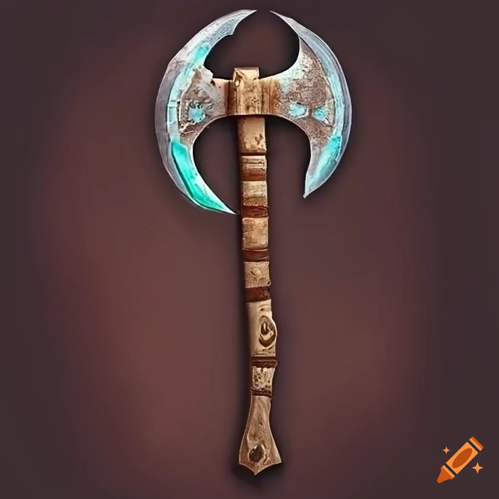 Image of an arcane axe