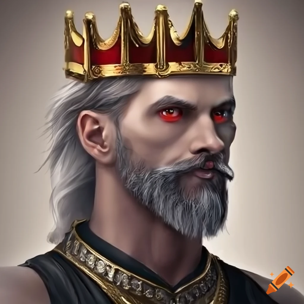 Image of a powerful white male alpha king