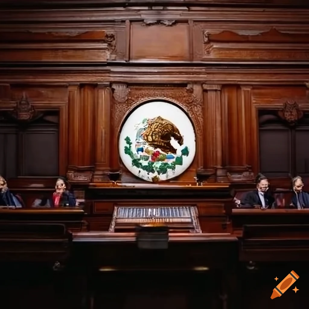 Representative image of the legislative system in Mexico on Craiyon