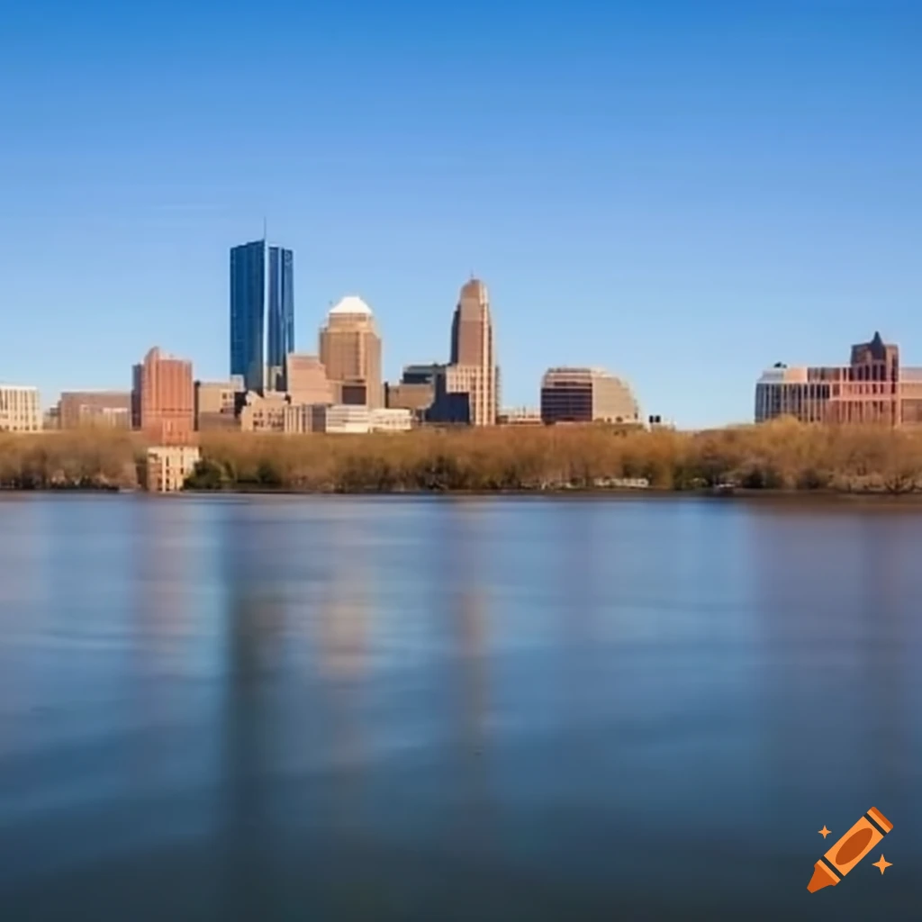 Panorama of kansas city skyline during daytime