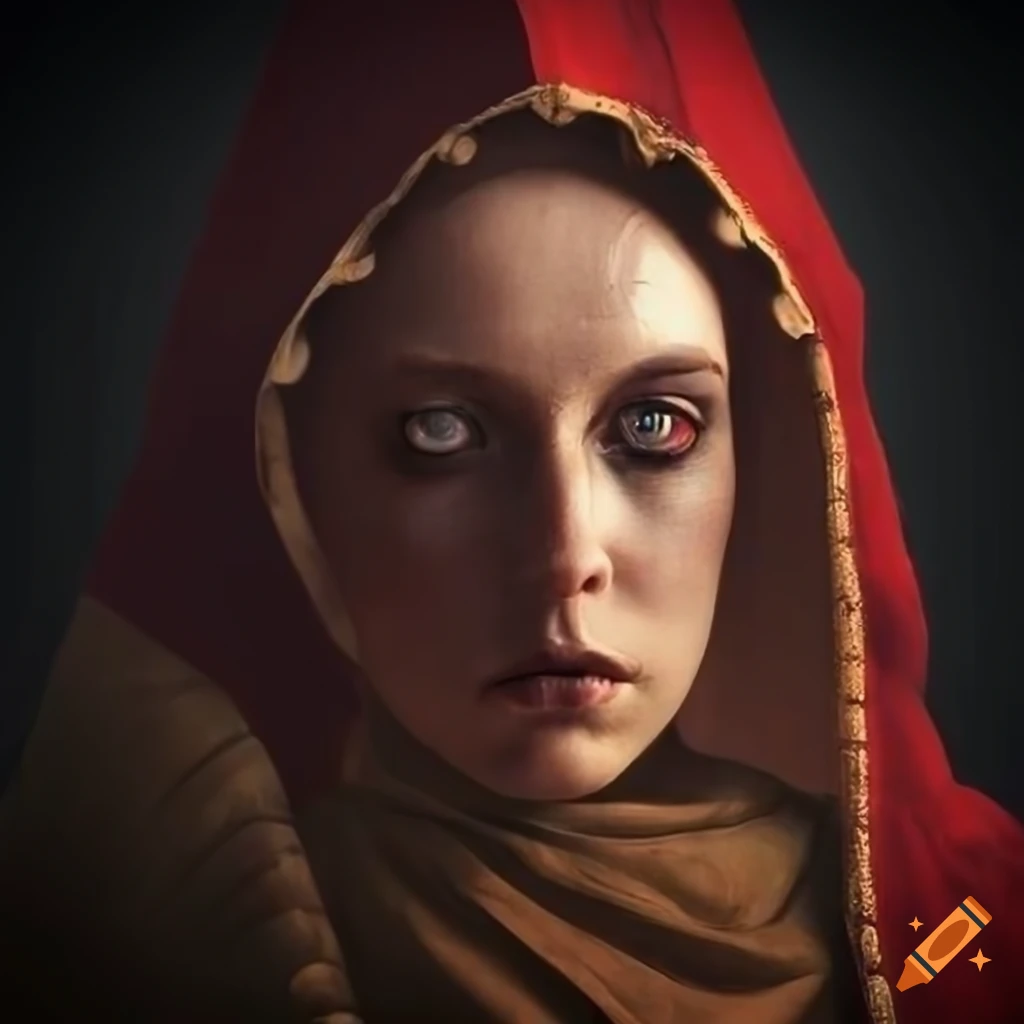 Photorealistic portrait of a noble in medieval attire