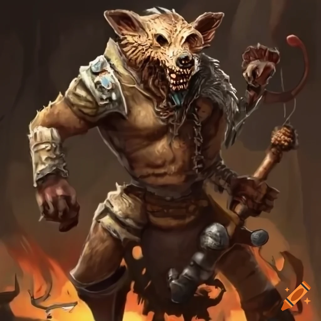 Gnoll Warlord By Raphtor On Deviantart