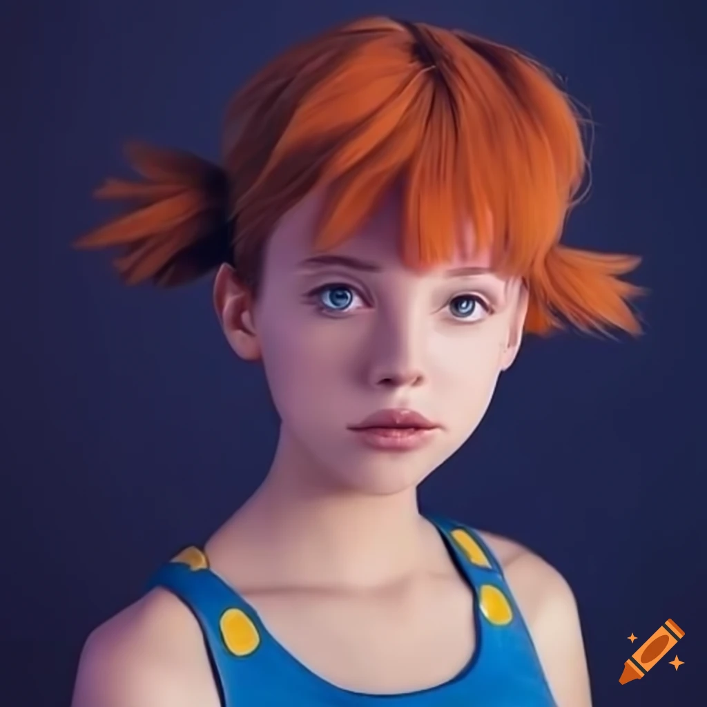 Realistic Depiction Of Misty From Pokemon On Craiyon