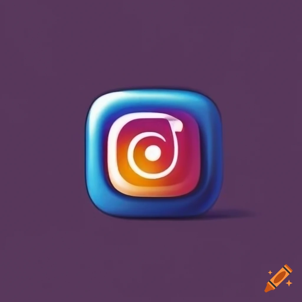 Instagram logo for service page on Craiyon