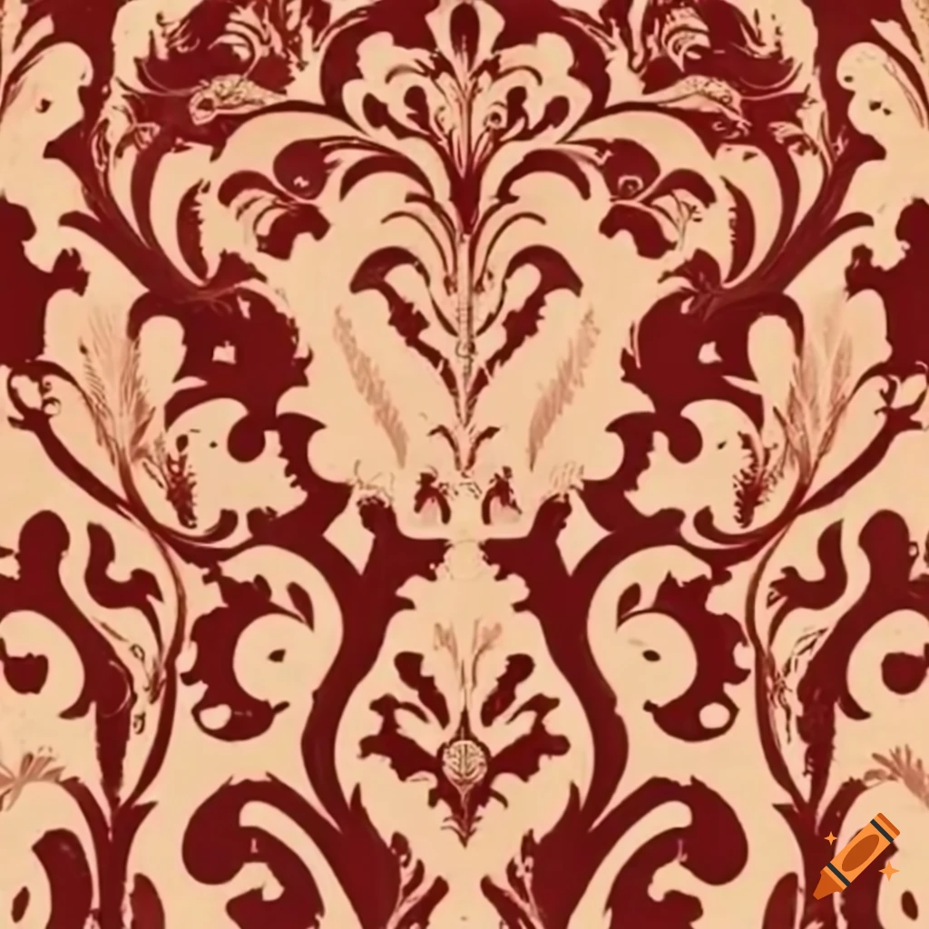 Damask Pattern Design