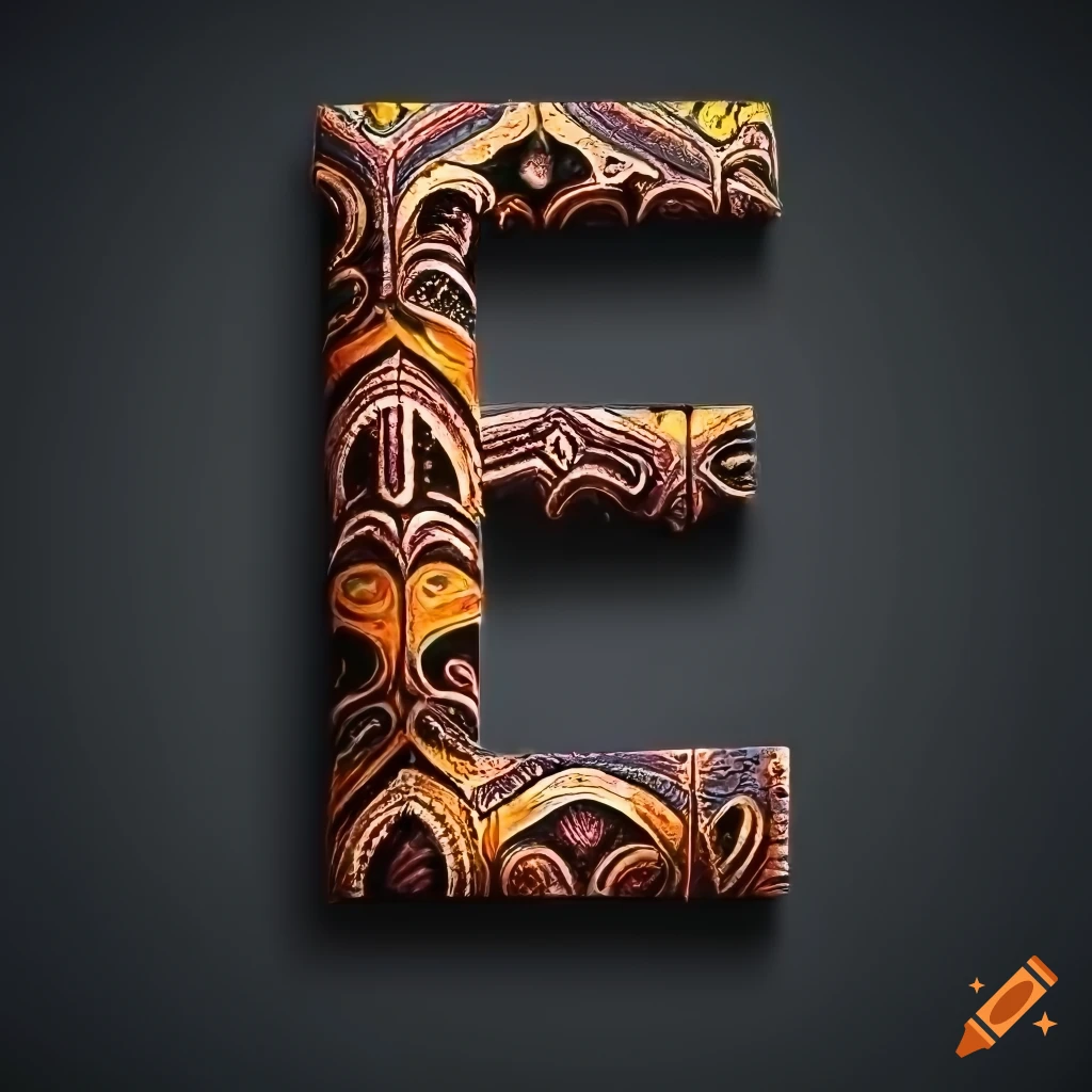 Letter c capitalised in medieval font on Craiyon