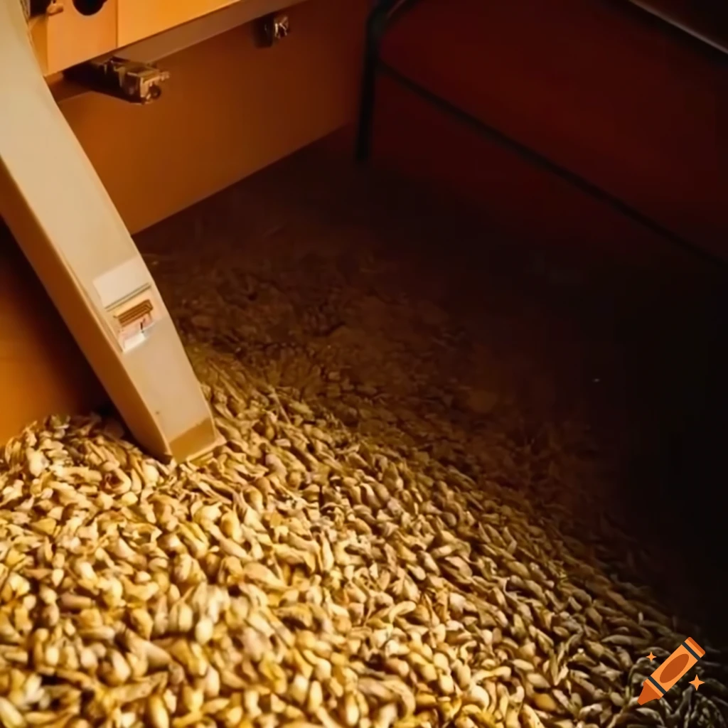 Grain sorting machine in agriculture on Craiyon