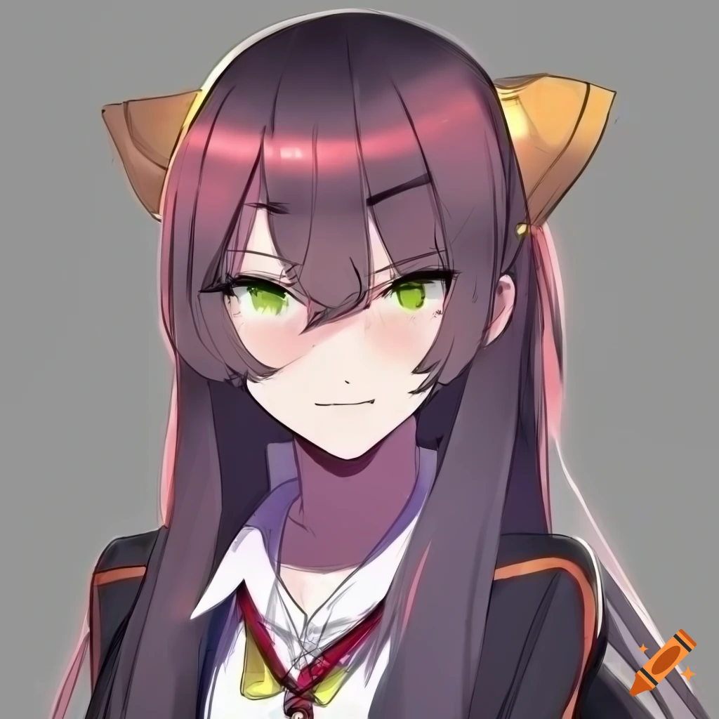 Character design of a compatible waifu for introverts