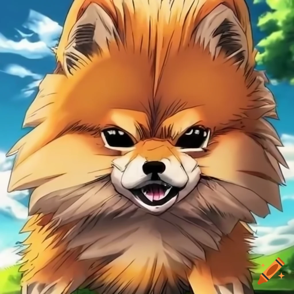 Spitz nain inspired by dragon ball z