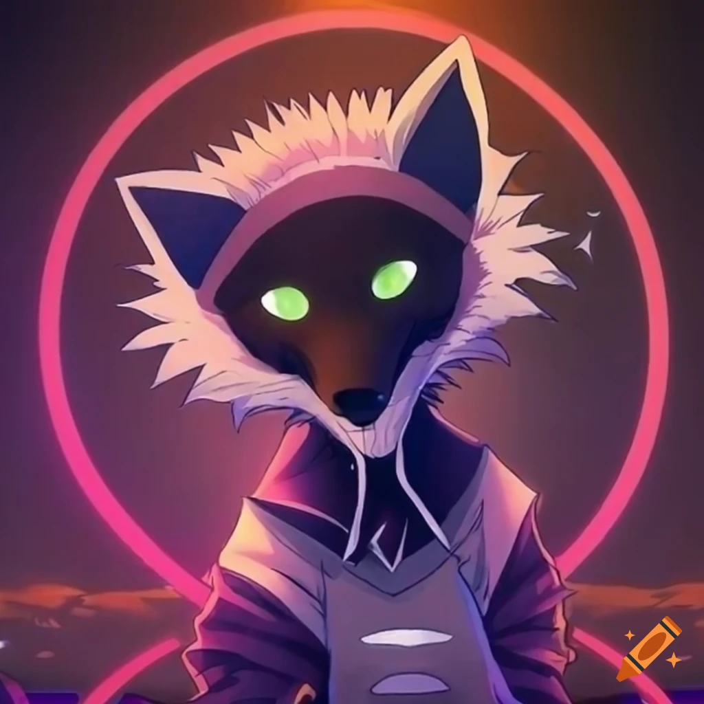 Cute burglar fox logo design on Craiyon