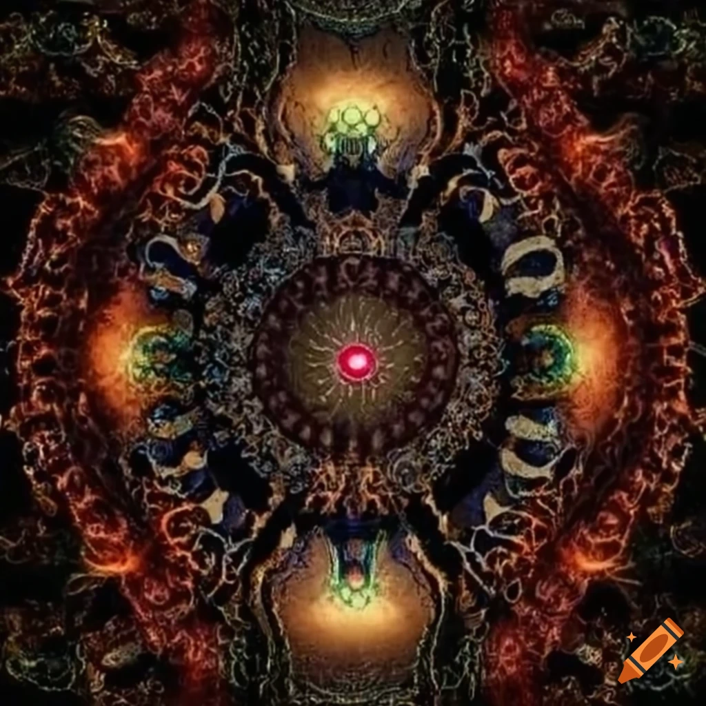 Image of a haunting spirit machine on Craiyon