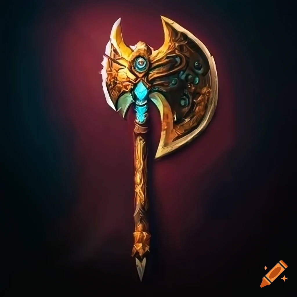 Image of a mythical axe