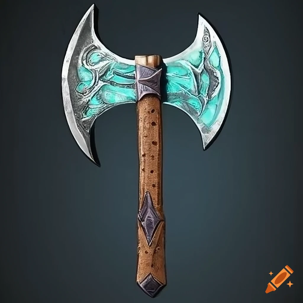 Arcane steel axe
