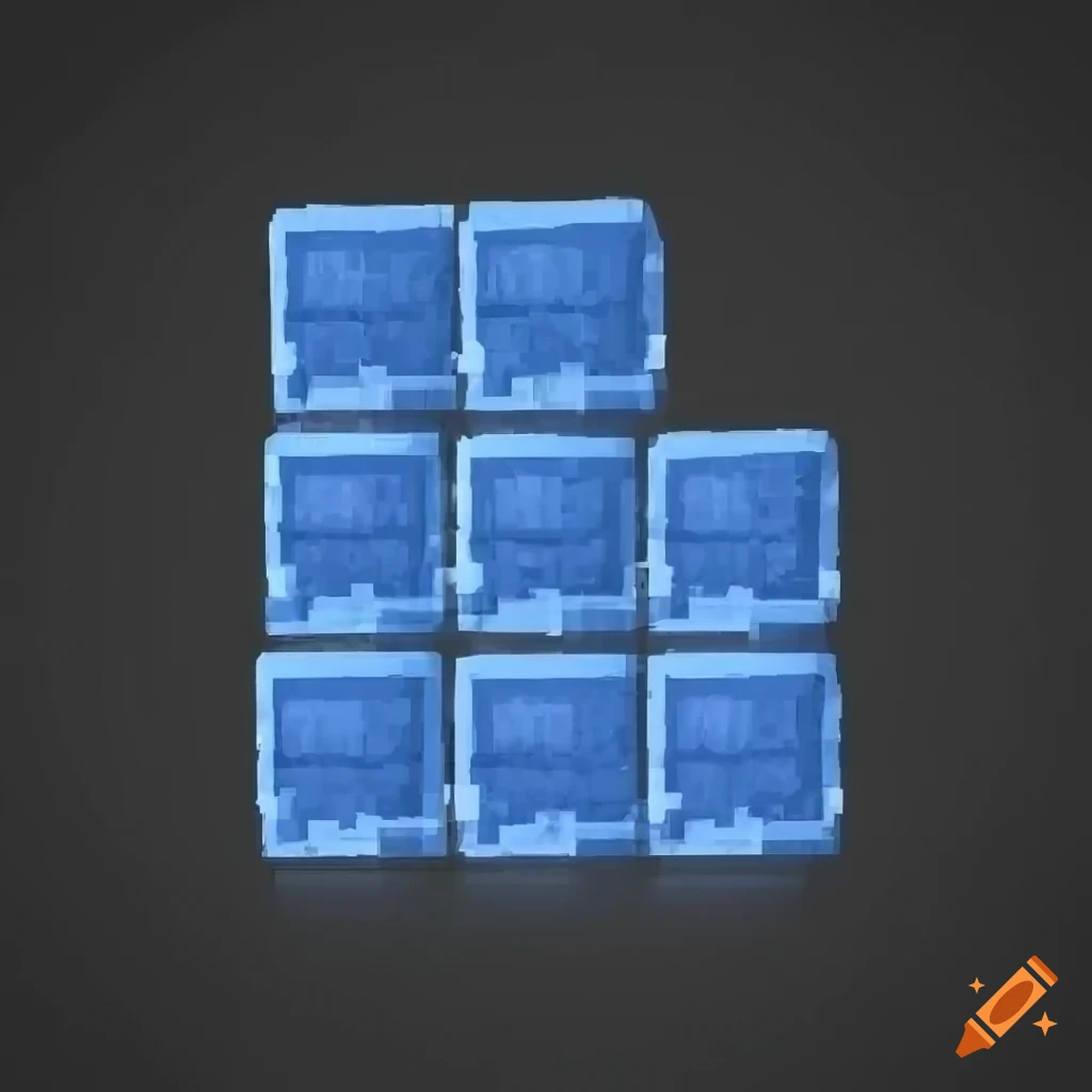 Ice block wall in a 2d platformer game