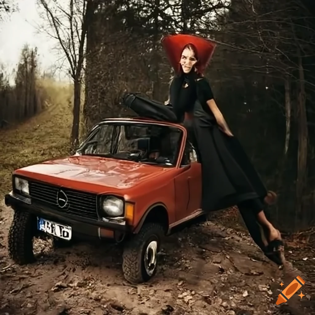 Photo of a classic opel 4x4 offroad vehicle