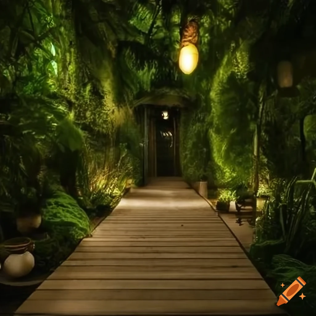 A very very eco-friendly restaurant on Craiyon