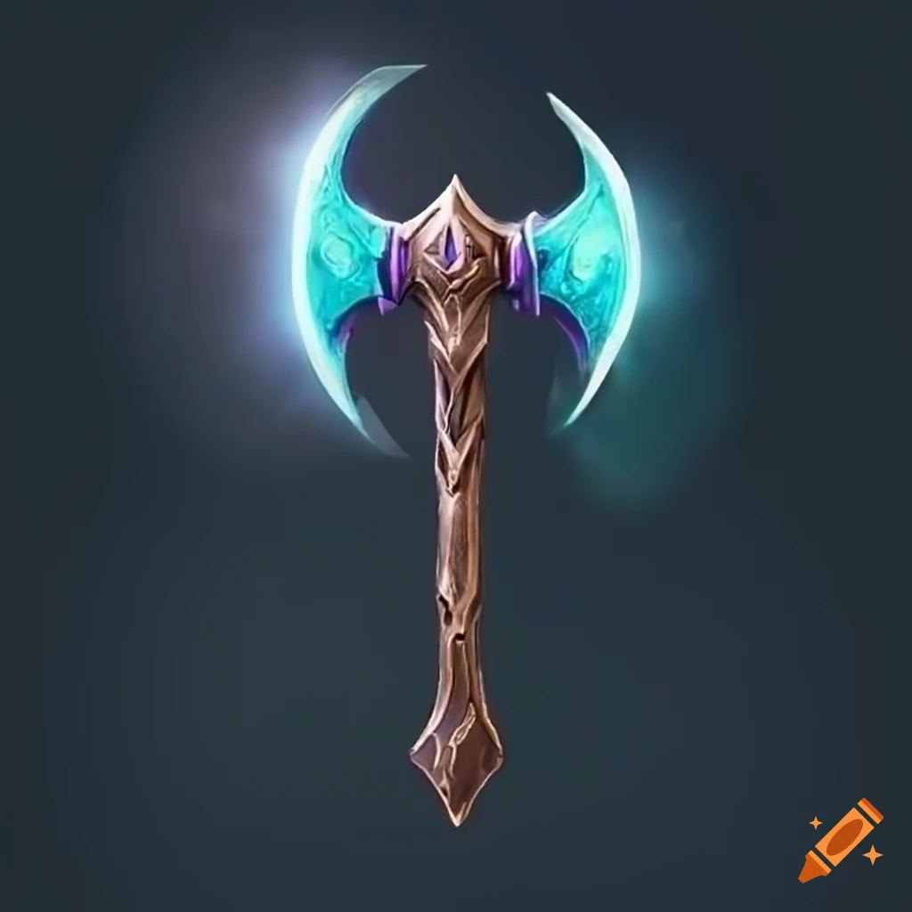 Magic master halberd on Craiyon