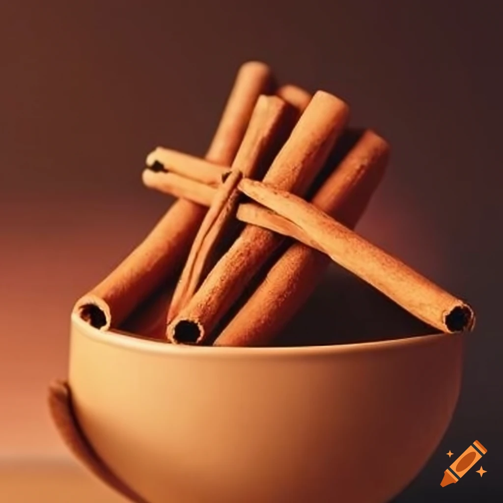 Image representing the comforting scent of cinnamon and vanilla on Craiyon