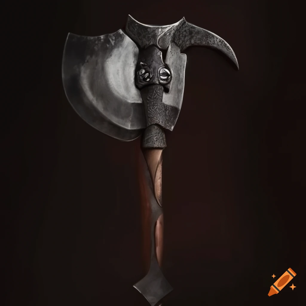 Enchanted steel axe