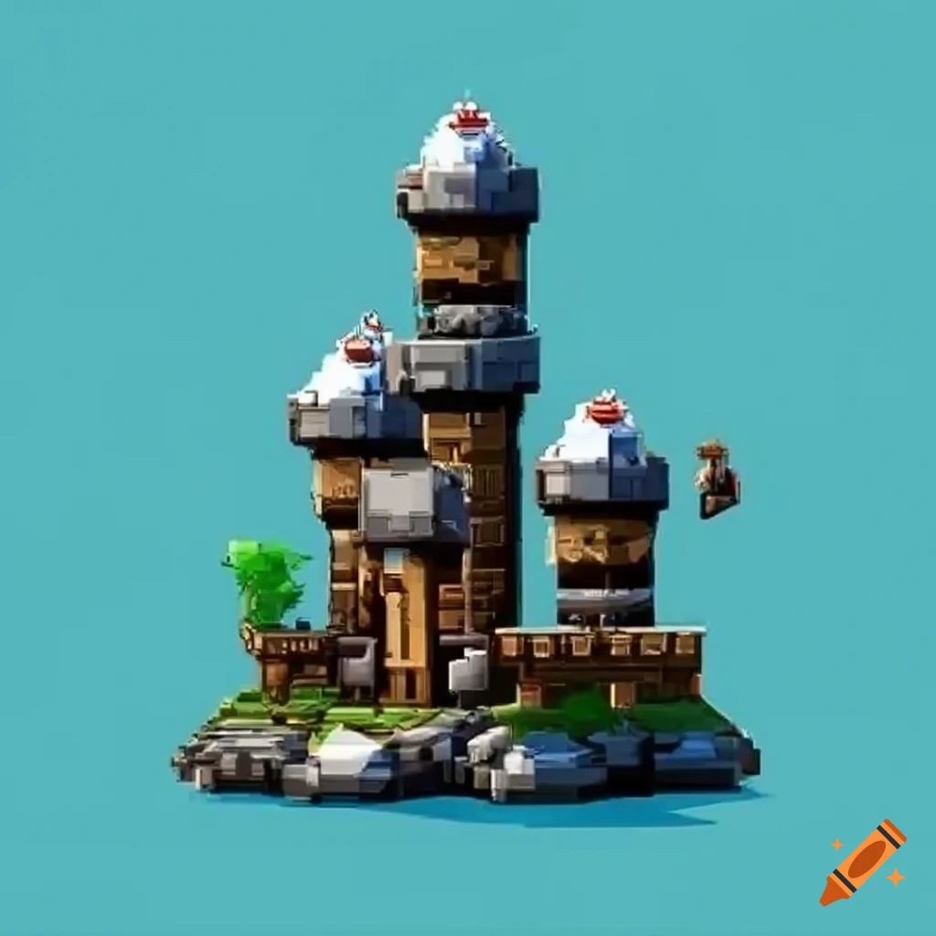 Sprite sheet of tower defense game assets