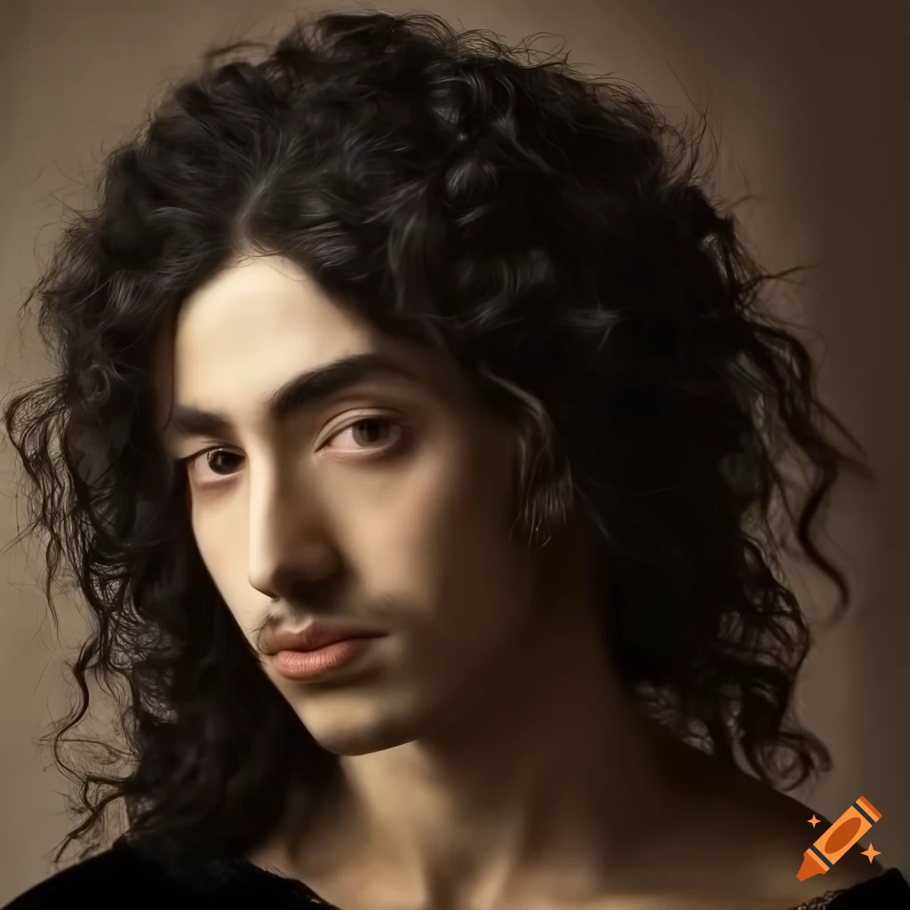 Portrait of a captivating 17th-century andalusian man