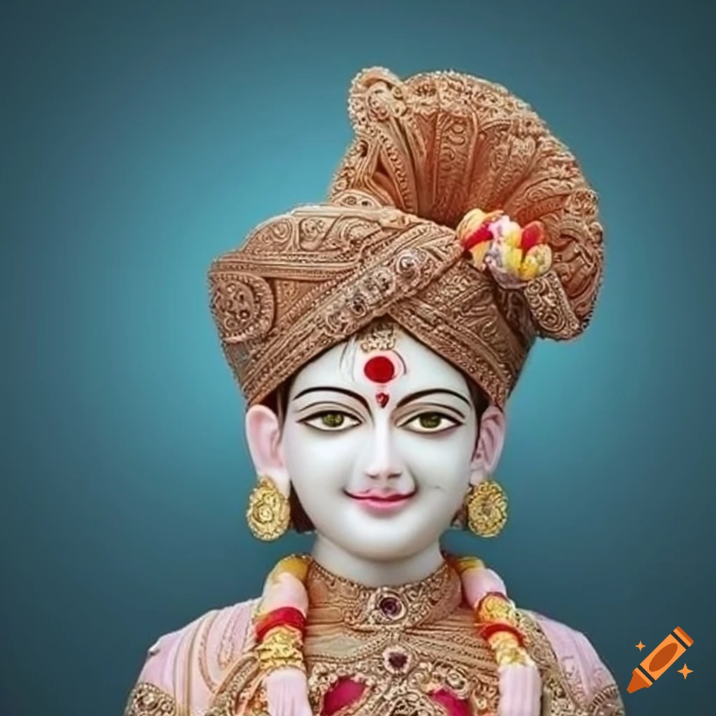 Image of bhagwan swaminarayan on Craiyon