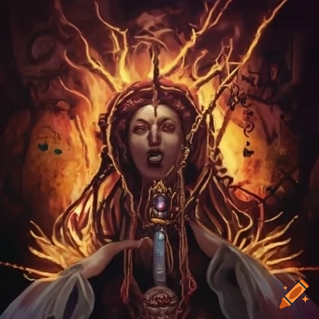 Image Of Tarot Cards Three Of Cups And Six Of Wands
