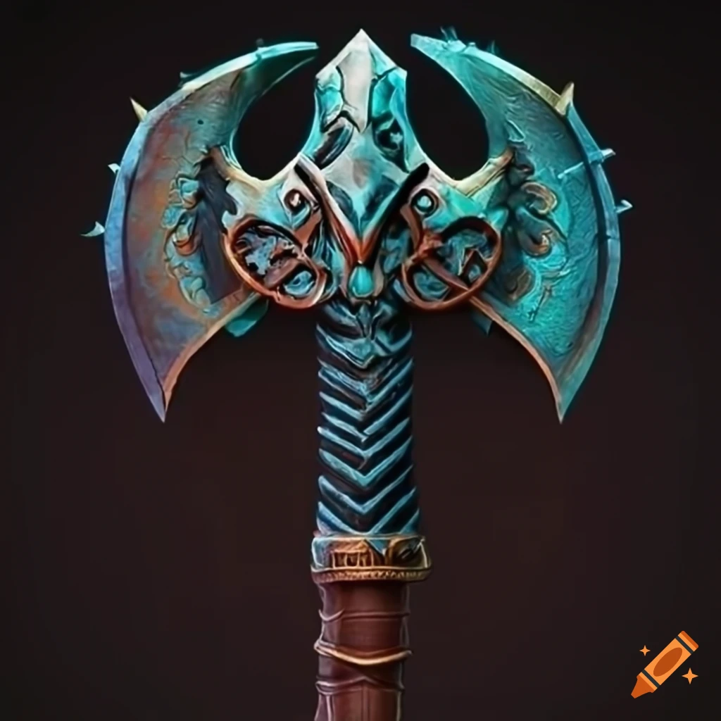Image of a mythical axe