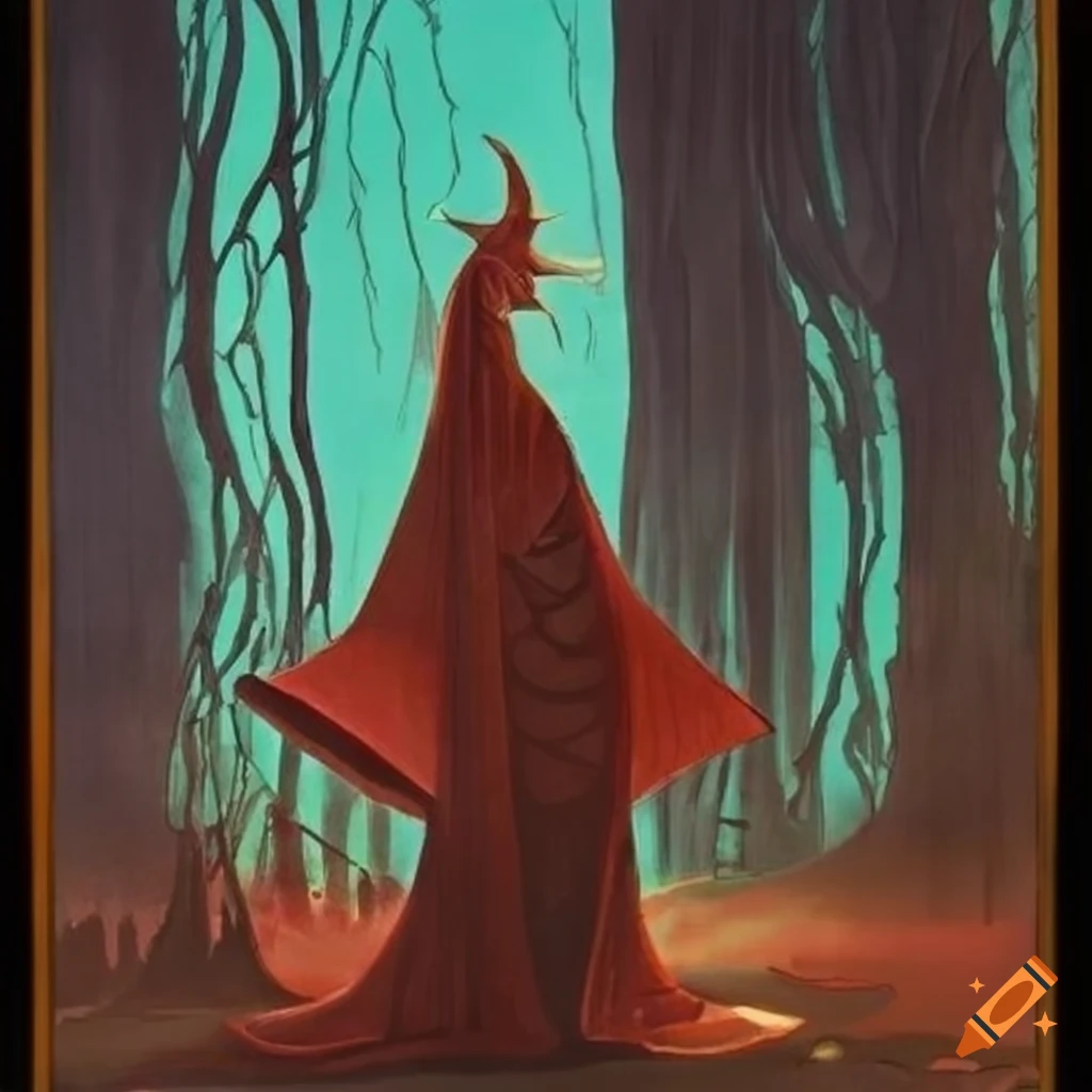 Concept art of a game enemy named kay nielsen on Craiyon