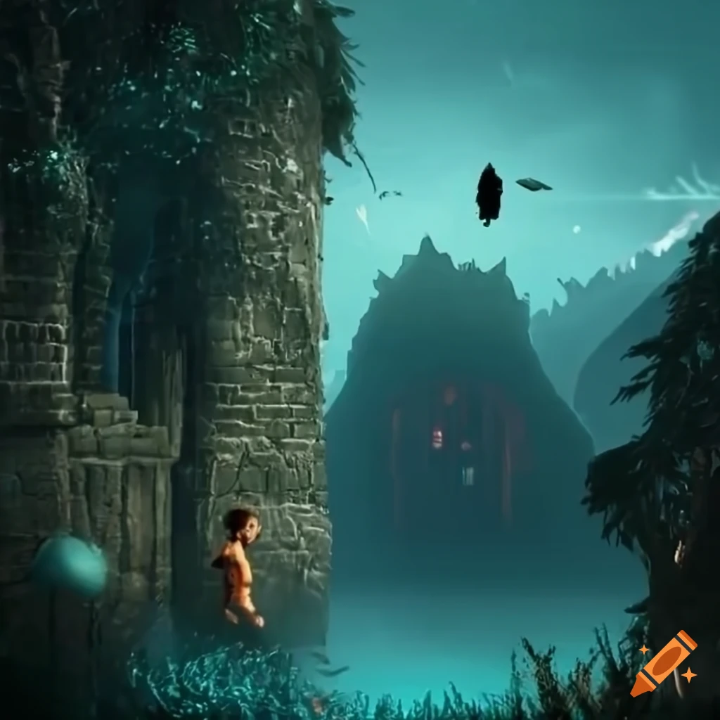 Glittery salzburg totoro blade runner diorama