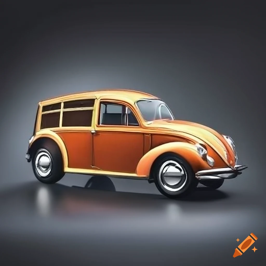 Detailed painting of a car with registration plate "abc123" on Craiyon