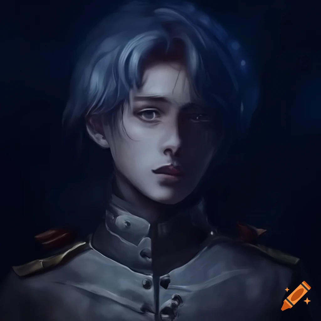 Digital artwork of coriolanus snow from the hunger games series on Craiyon