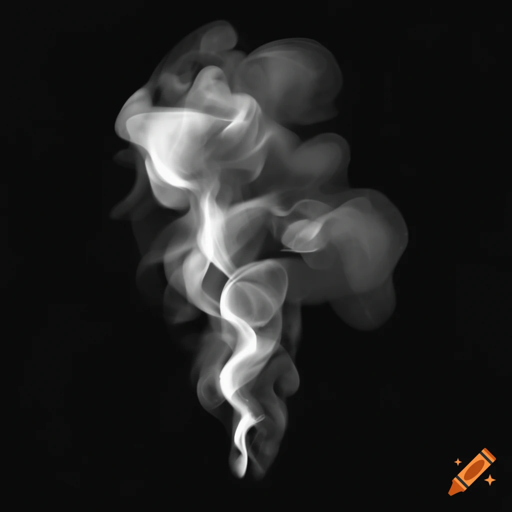 Vibrant smoke and light squares